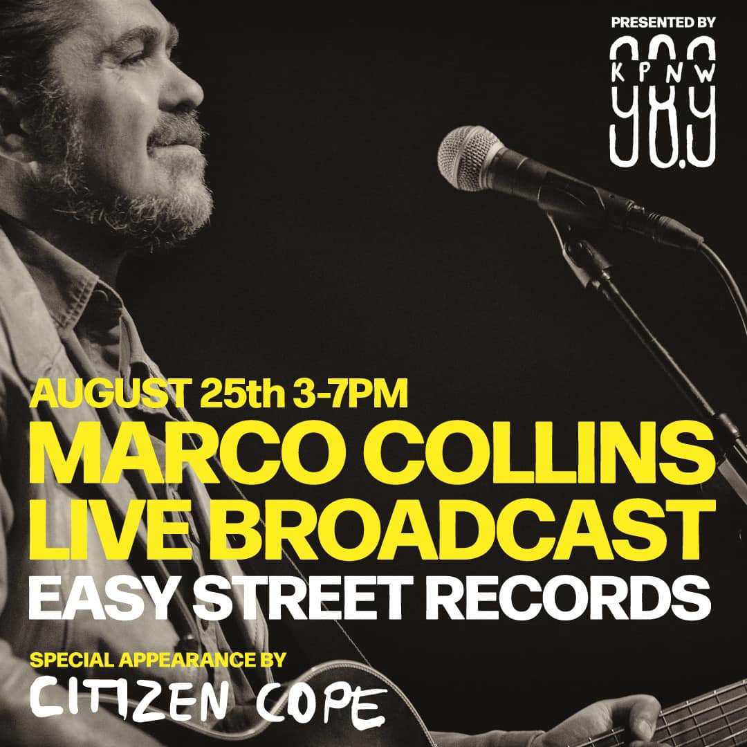 KPNW 98.9 FM will present Citizen Cope at Easy Street Records Aug. 25 ...
